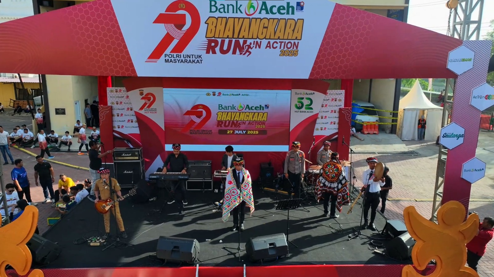 Ribuan Pelari Ramaikan Event Bhayangkara Run 2025 | PUJATV ACEH